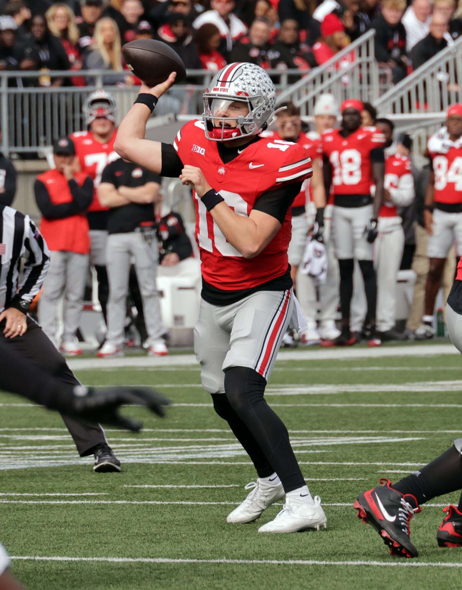 How Julian Sayin, Jeremiah Smith and Ohio State’s offense graded vs ...