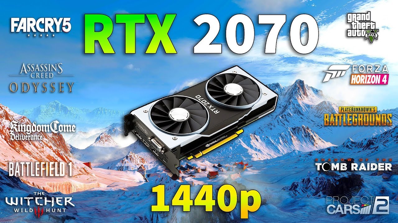 RTX 2070 test in 10 games 1440p