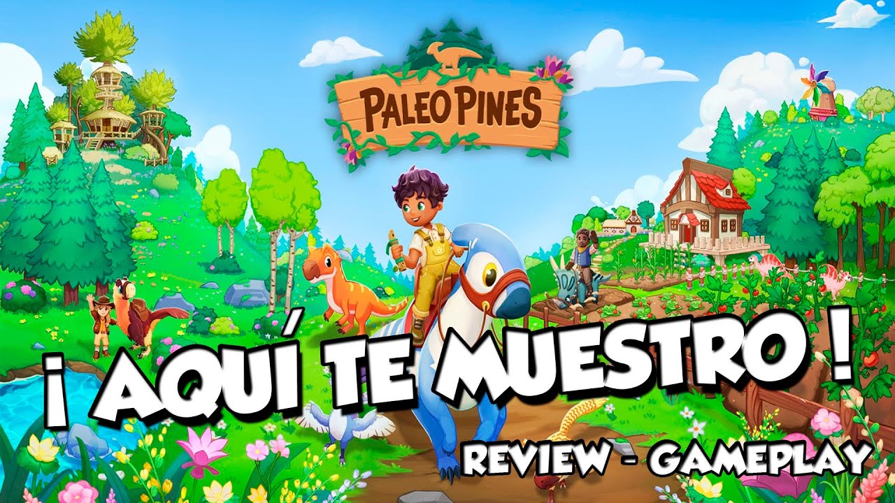 Paleo Pines Granjas y Dinosaurios Review Gameplay Español