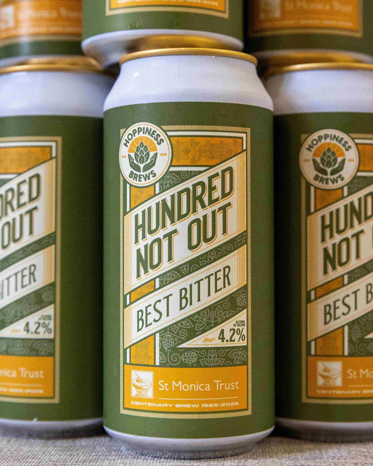 Bristol care home residents launch their own beer... and it's called ...