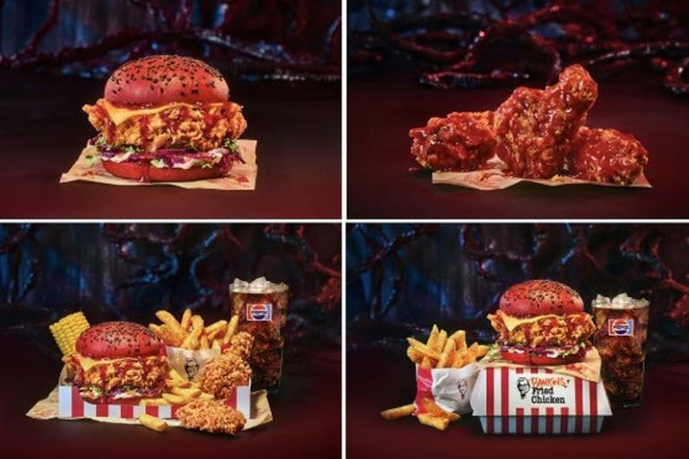 KFC launches new menu in time for Netflix's Stranger Things release