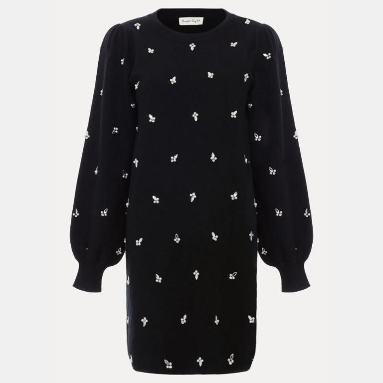 Lisa Snowdon's embellished jumper dress is the perfect way to kick ...