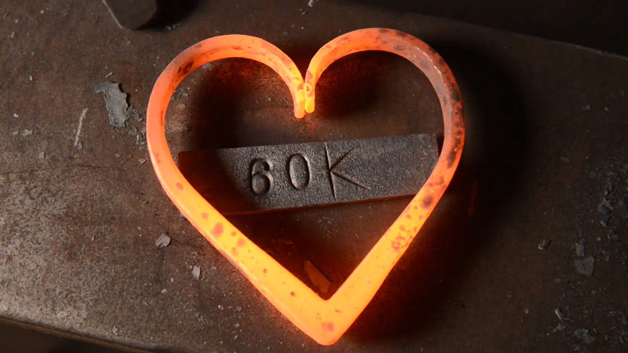 How to forge a heart from raw steel by hand