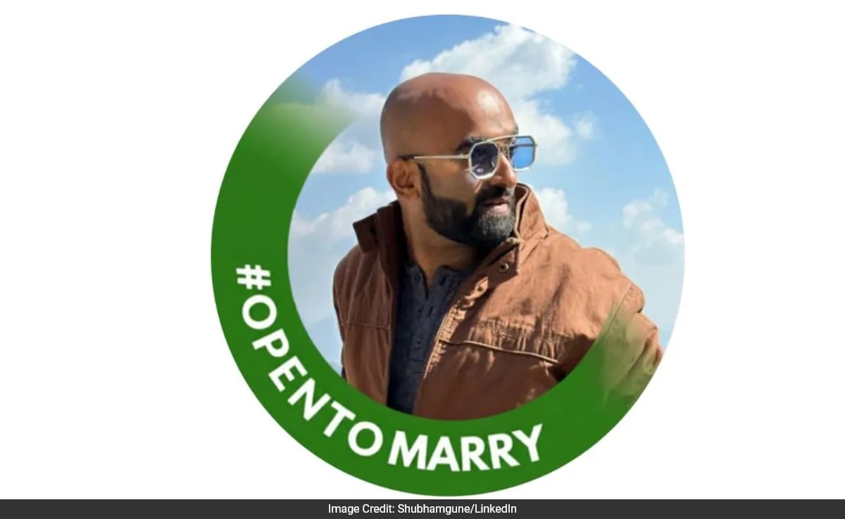 Man Asks LinkedIn To Add "Open To Marry" Badge, Shaadi.com Reacts