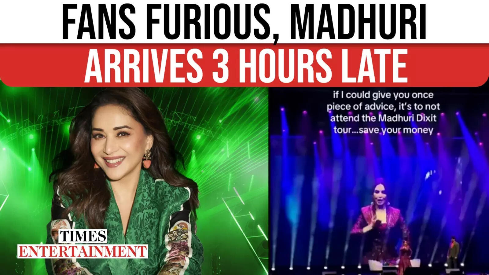 Madhuri Dixit Faces Massive Backlash After Arriving 3 Hours Late For ...