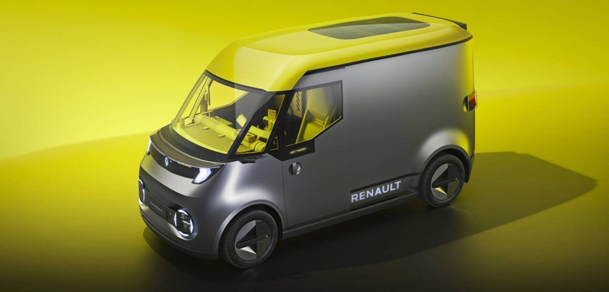Renault dévoile l'Estafette du futur, un tout petit utilitaire ...
