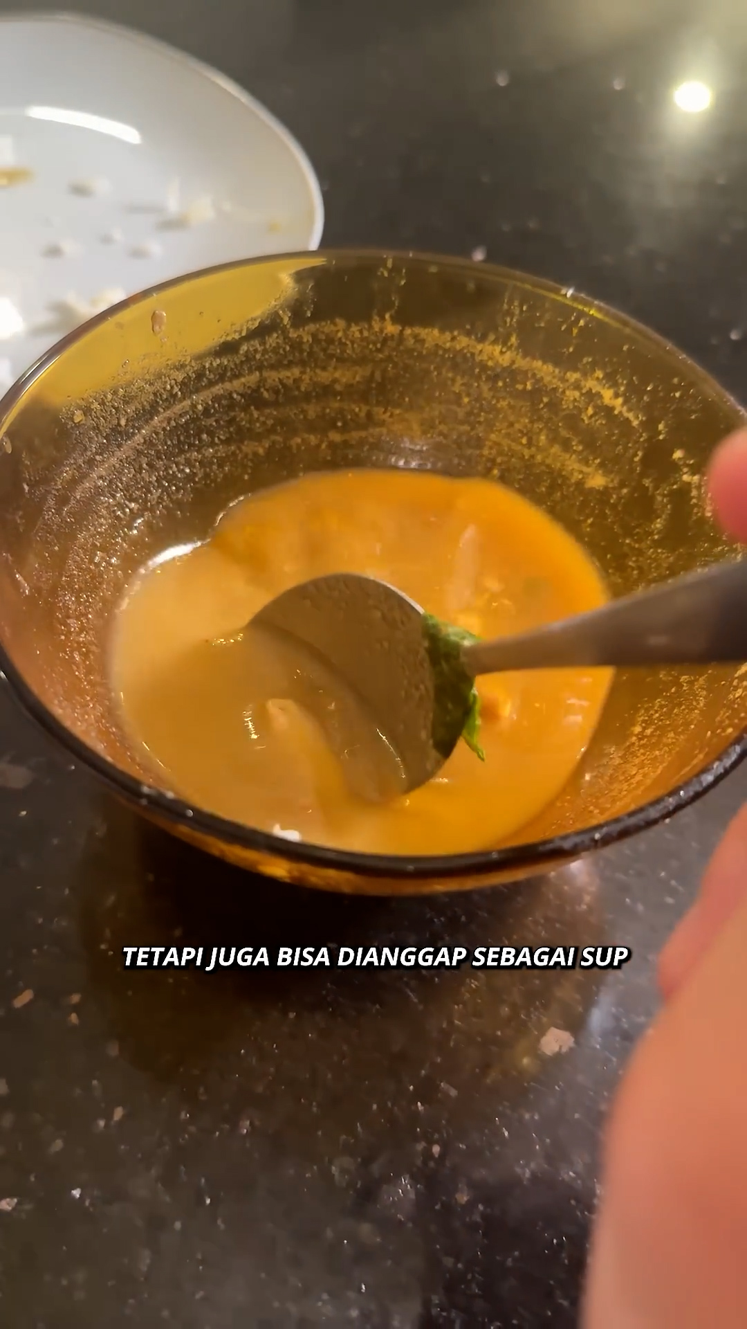 Trying Tongseng from Indonesia