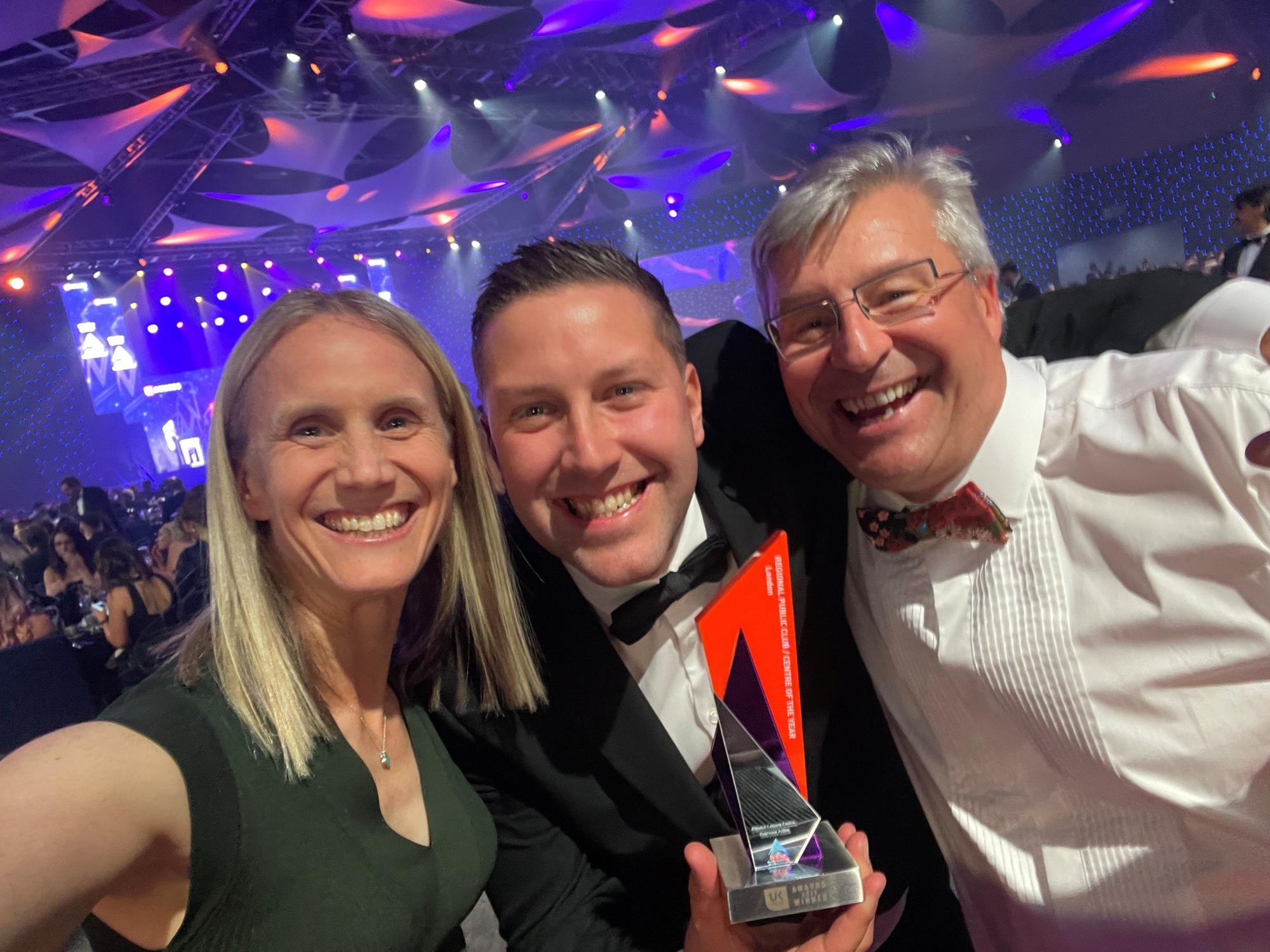 Flitwick Leisure Centre wins back-to-back at prestigious ukactive Awards