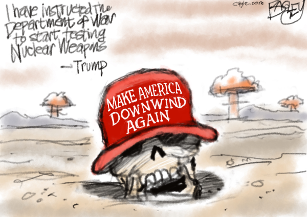 Editorial Cartoons: Pat Bagley's Latest