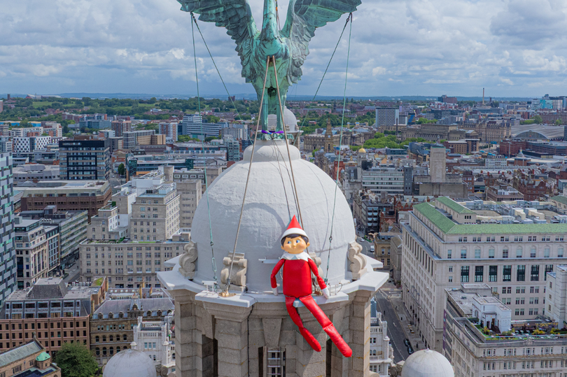 List of locations giant elf set to take over this Christmas