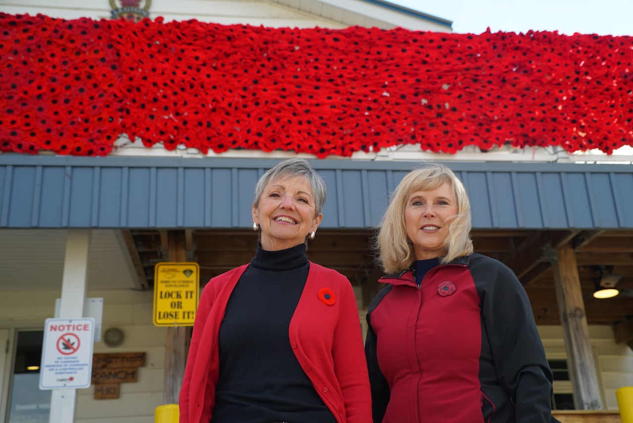 See why Port Stanley, Ont., is covered in more than 15,500 poppies
