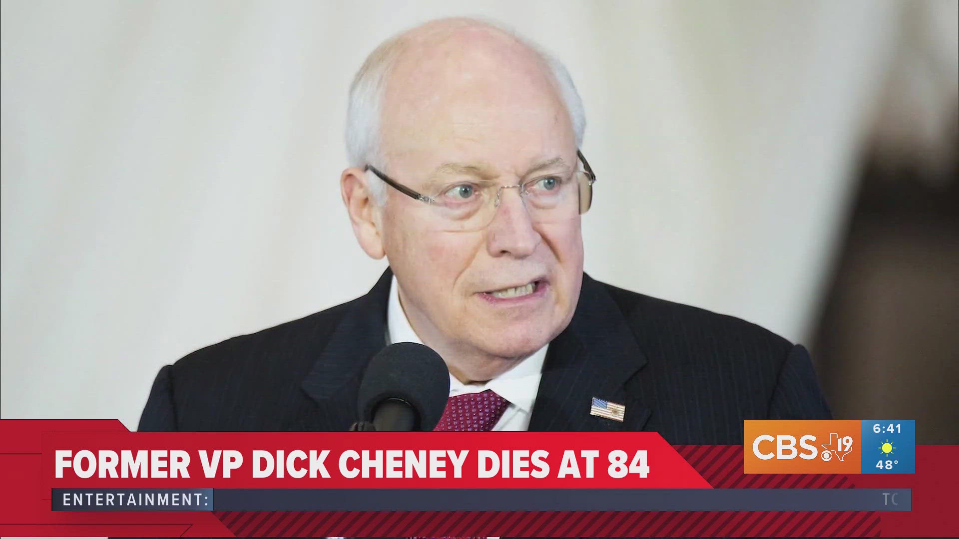 Former Vice President Dick Cheney dies at 84