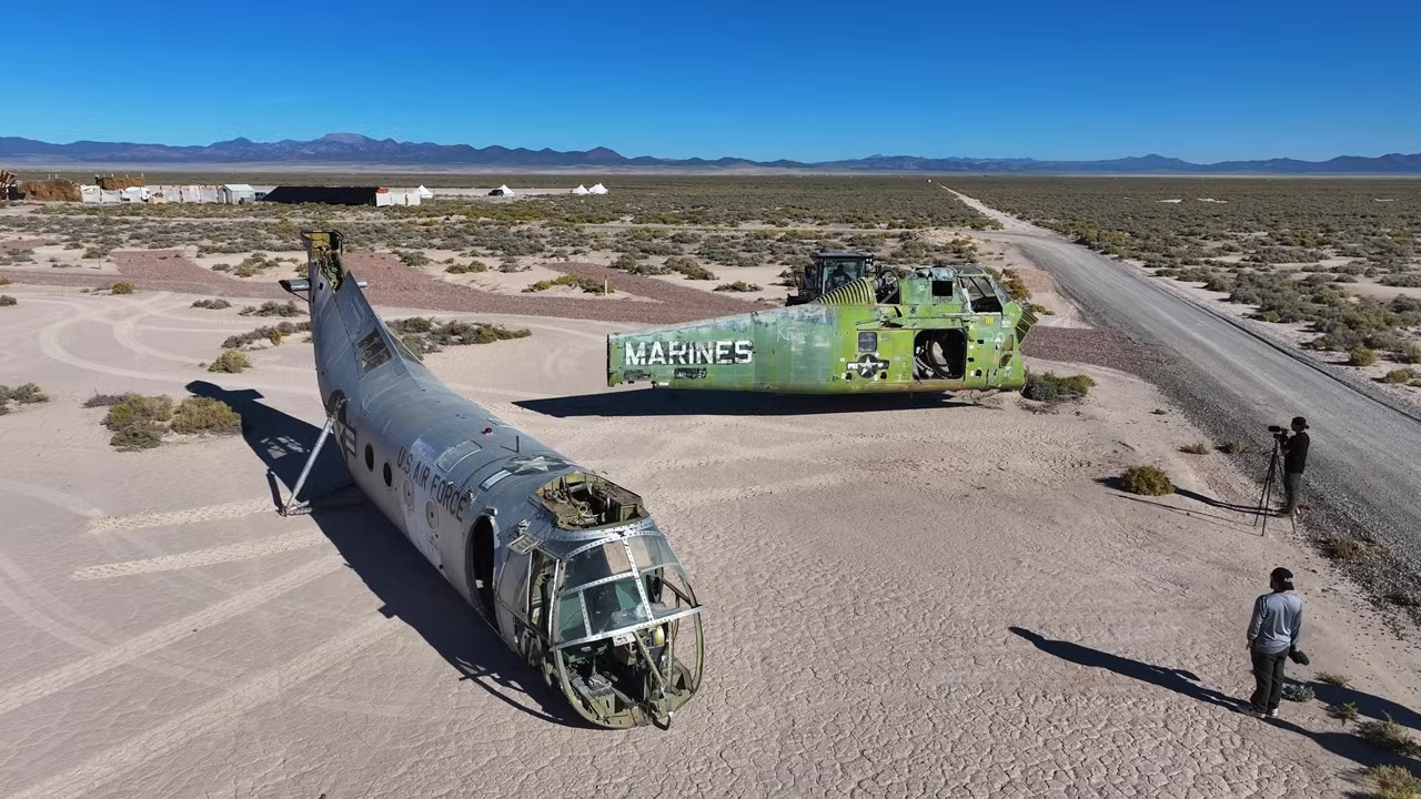 How One American Crashed Two Rare Helicopters in the Desert