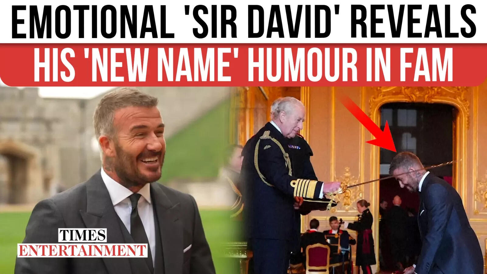Arise, Sir David! Beckham’s Emotional Knighthood Moment As King Charles ...