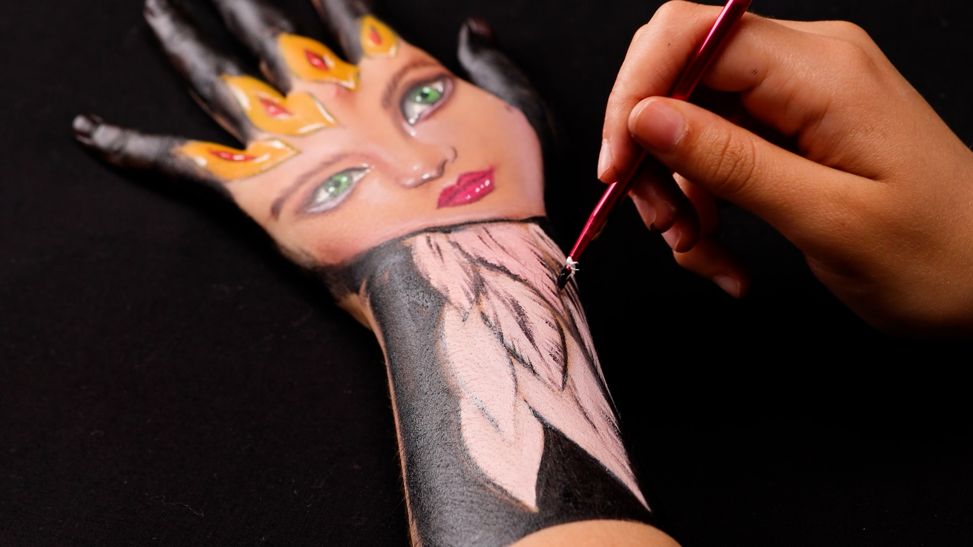 Reality Within Hand Painting Illusions