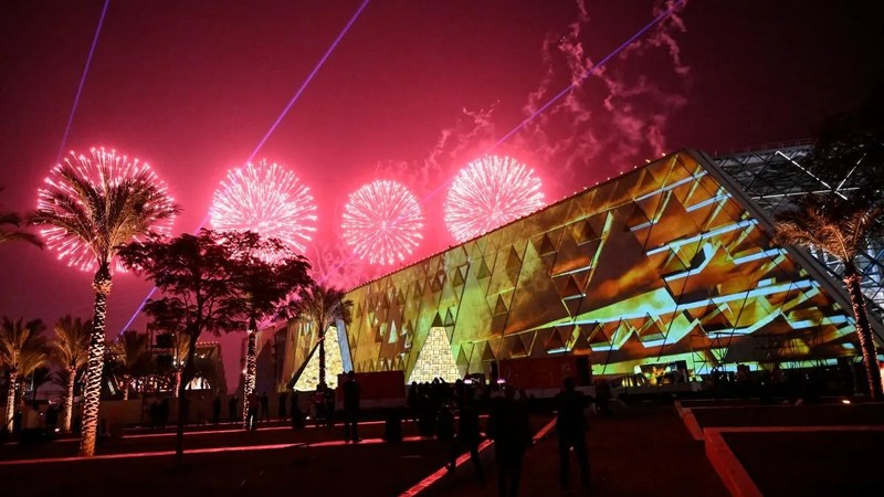 LOOK: King Tut's collection displayed for first time at Egypt's grand ...