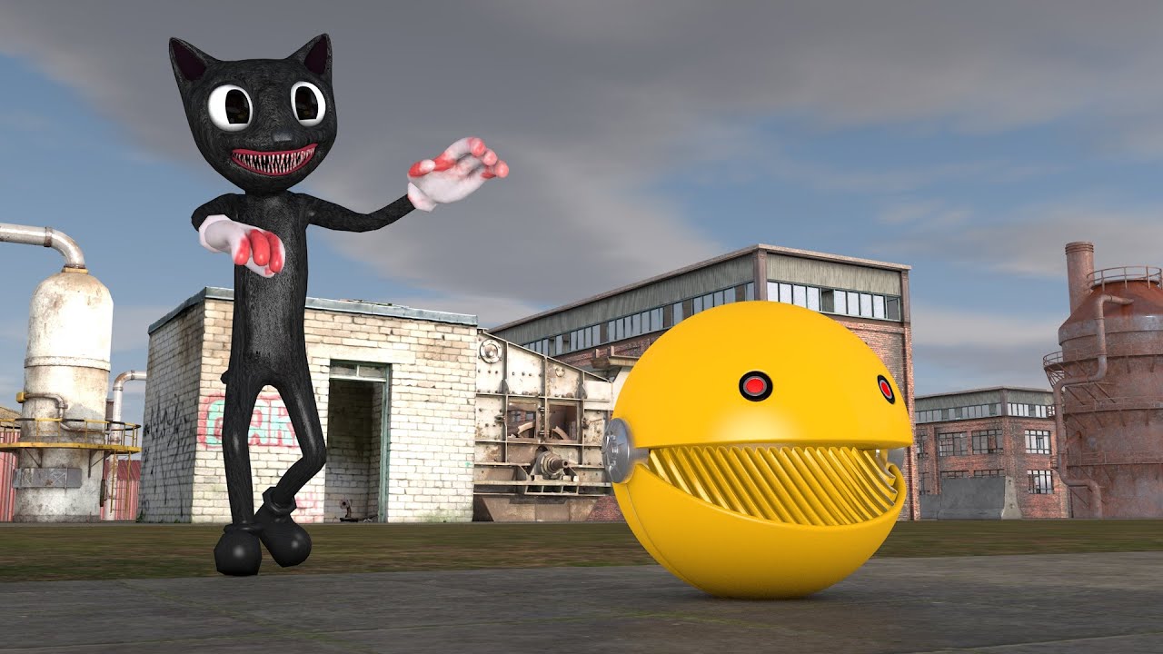 Pacman vs Cartoon Cat - Save me (official song)