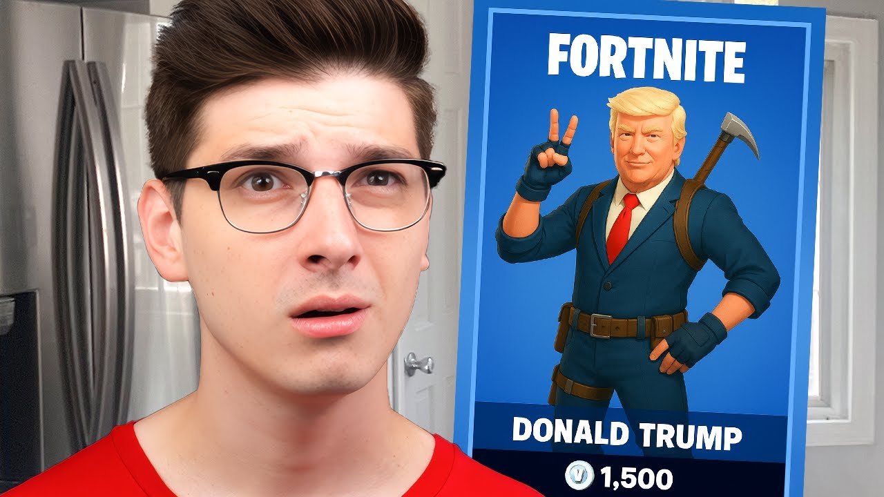 Explaining Donald Trump in Fortnite terms