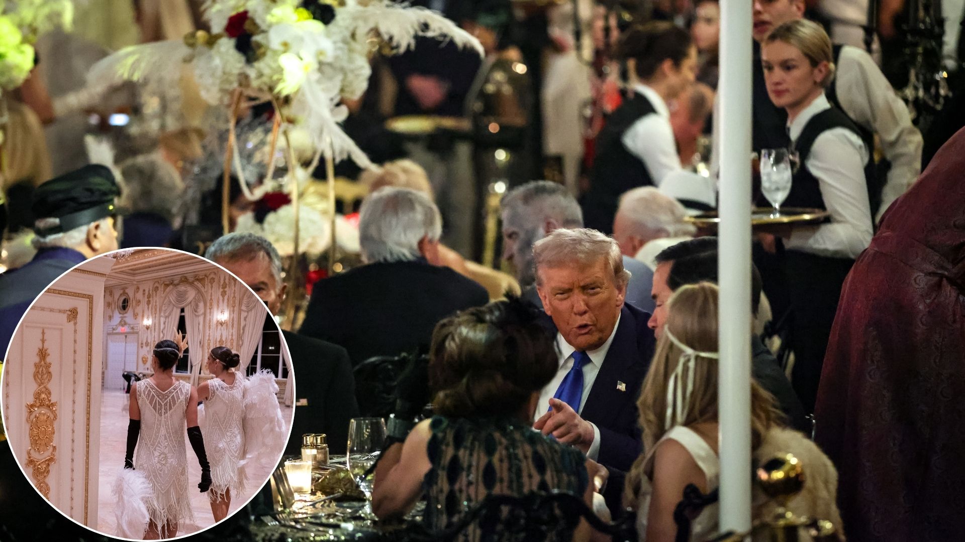 La fastuosa fiesta de Halloween de Trump durante el cierre del gobierno ...