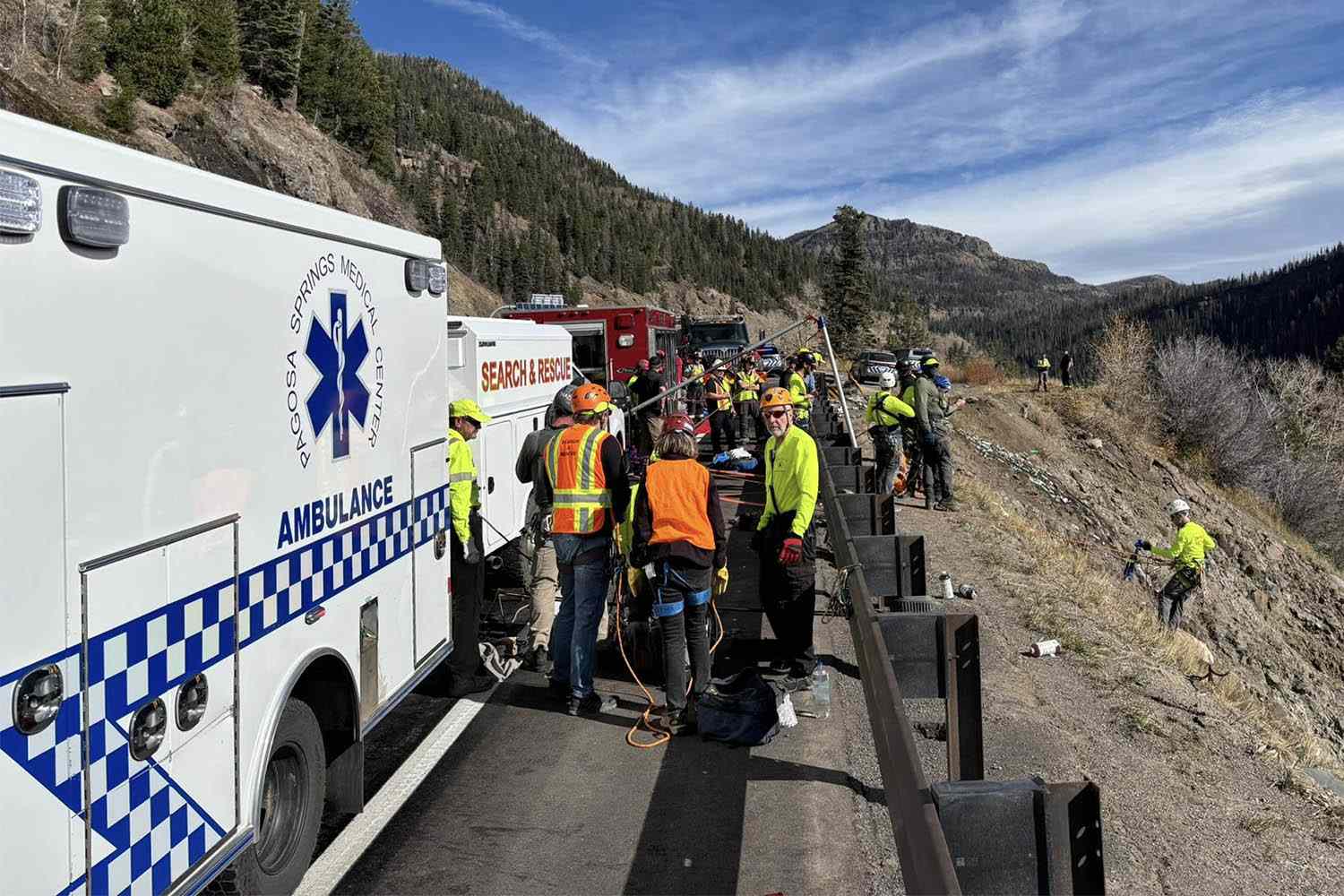 23-Year-Old Driver Dies After Semi Careens Down Steep Mountain Pass ...