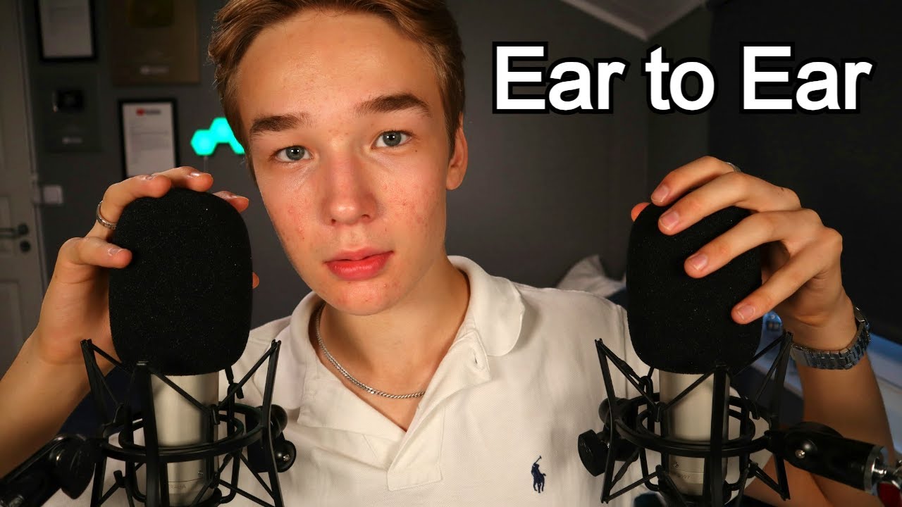 ASMR whispering you to sleep - deep ear attention