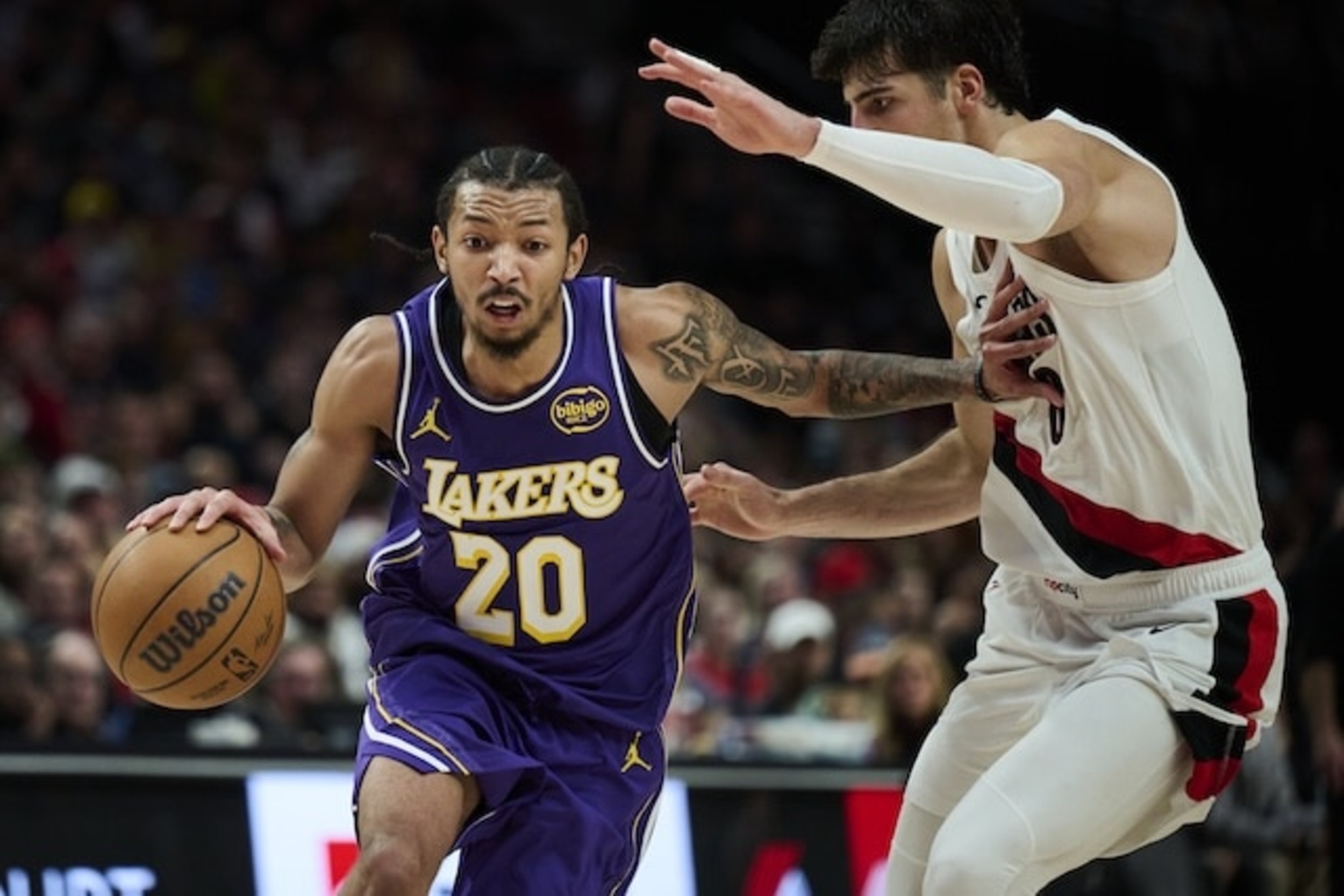 Nick Smith Jr. Came Up Big For Lakers Against Trail Blazers Despite ...