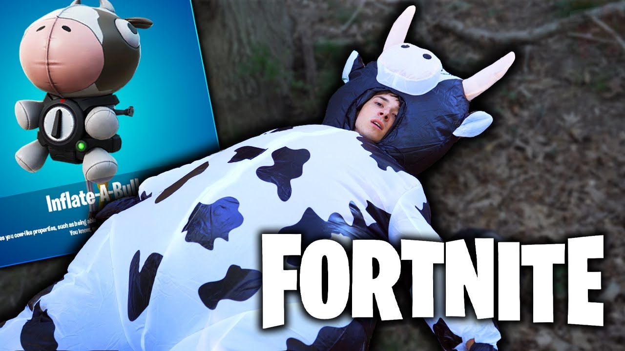 Using Fortnite Inflate-a-Bull IRL is dumb