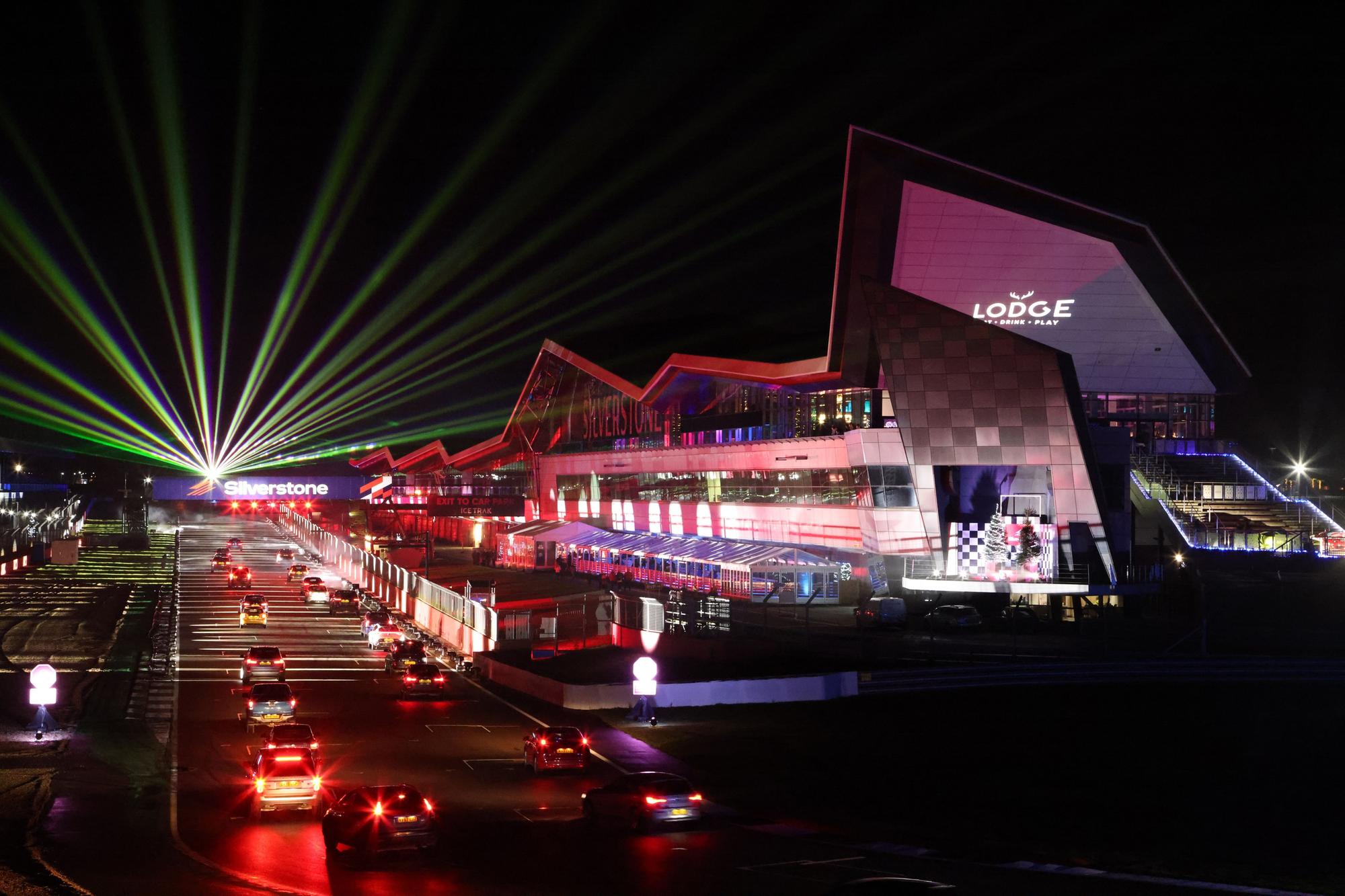 Silverstone's lap of lights returns: Where festive wonder meets motorsport magic