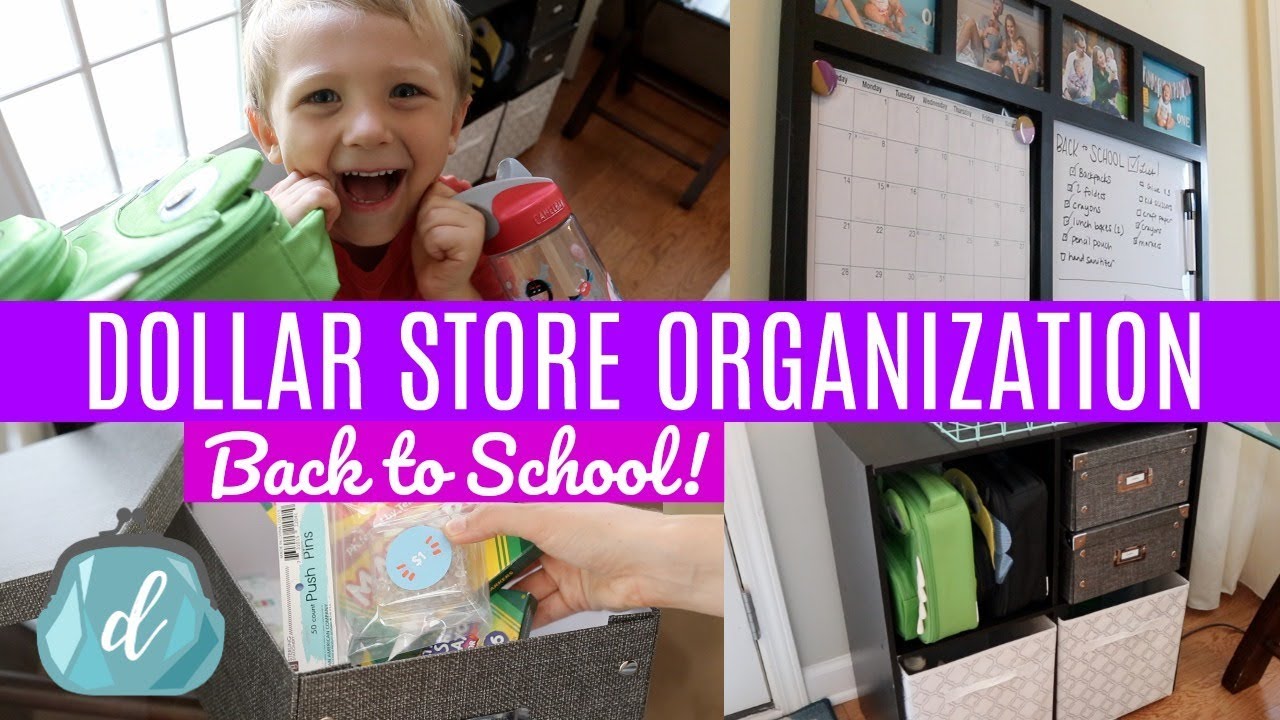 Dollar store organization & haul 📝 Back to school deals from Hollar!