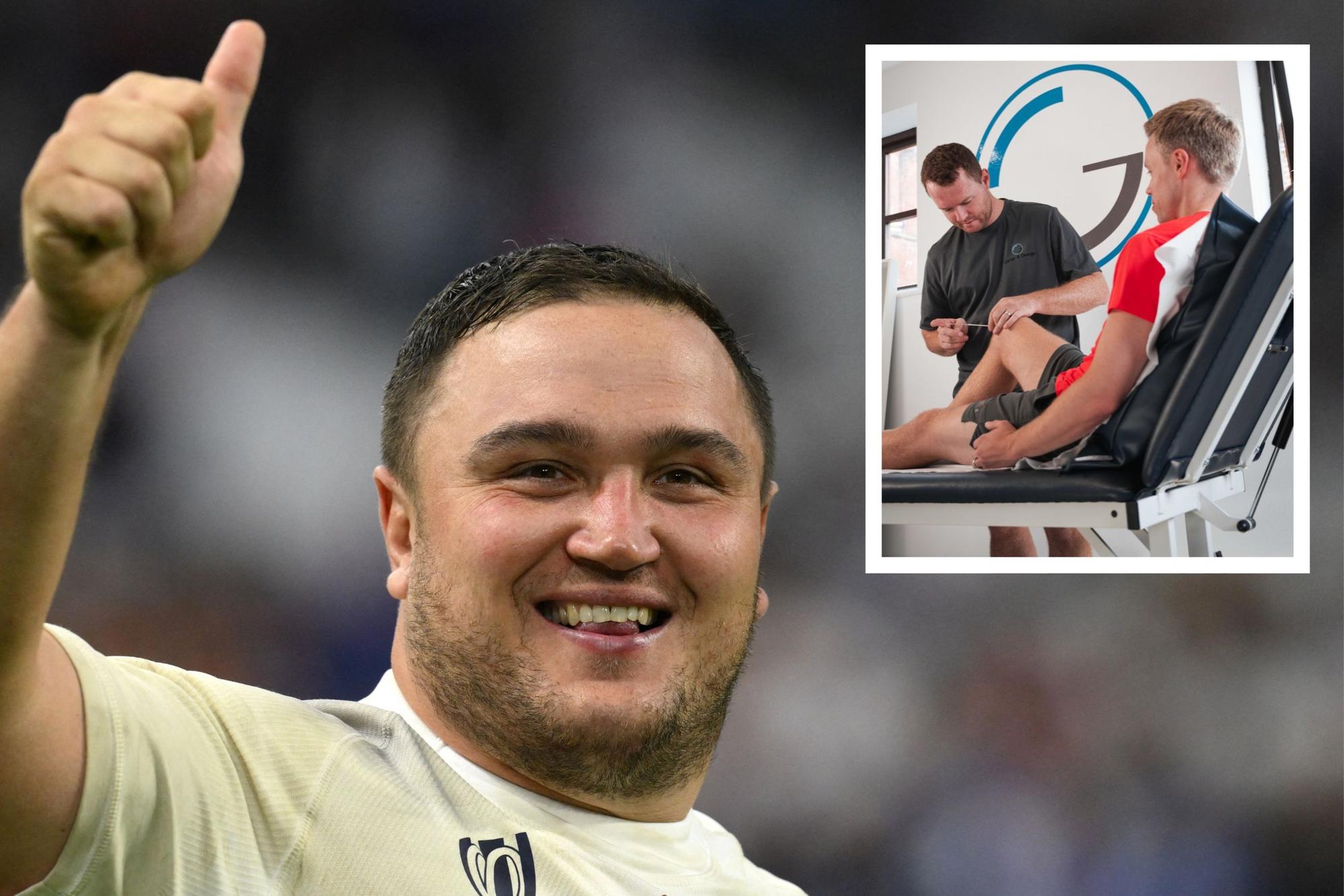 England Rugby's Jamie George opens new sports injury clinic in Bedford ...
