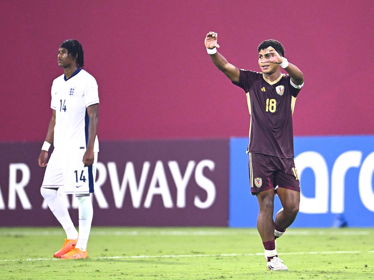 Venezuela golea a Inglaterra en el Mundial Sub-17