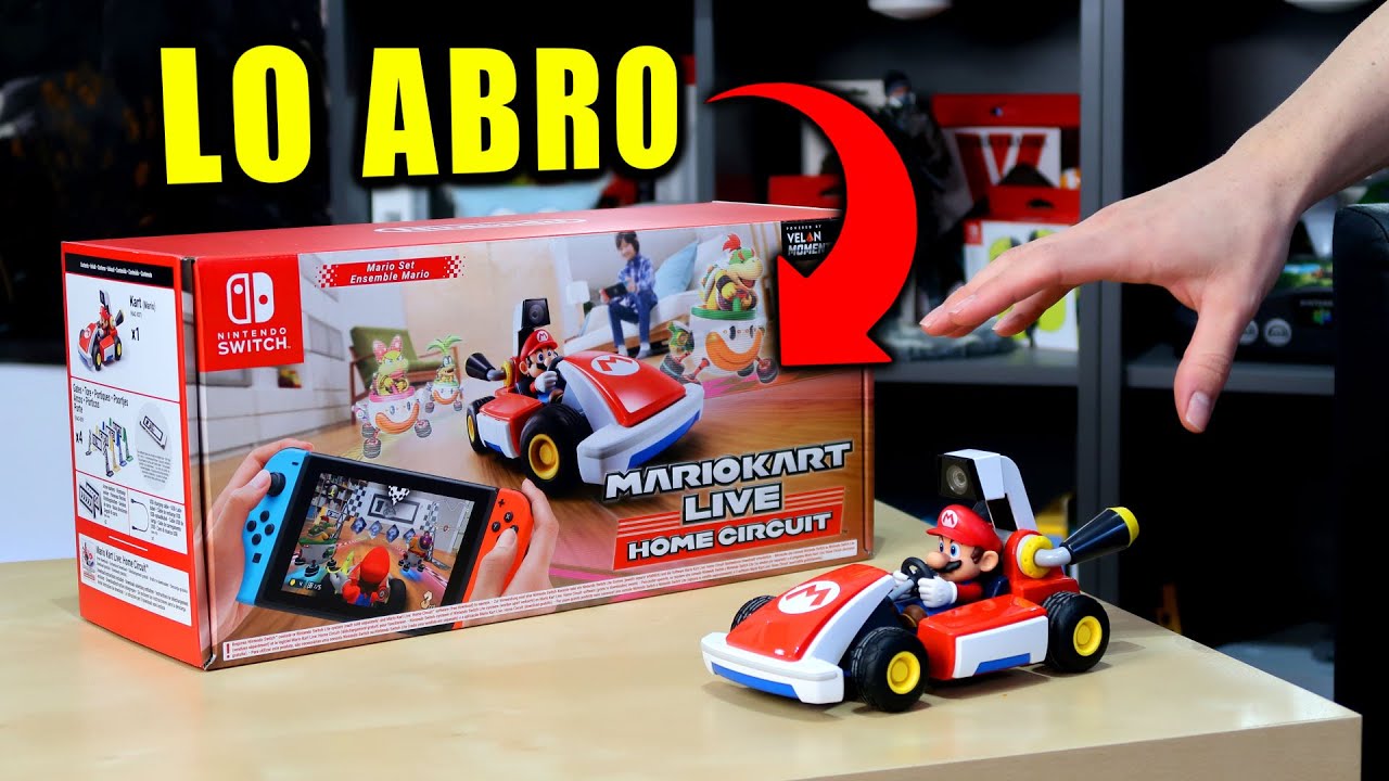 Compré el Mario Kart Live Home Circuit para Nintendo Switch 😮 lo monto ...