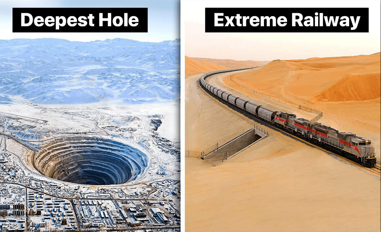 World's most extreme construction sites