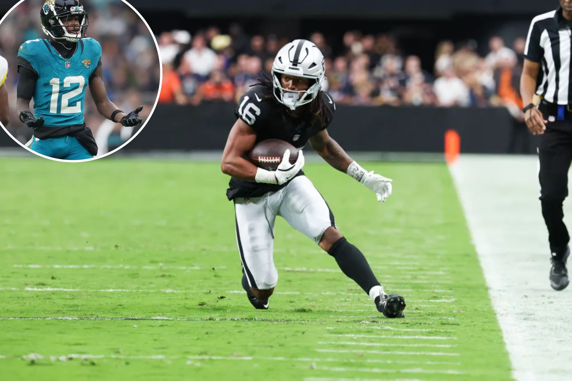 Jaguars acquiring Jakobi Meyers from Raiders after Travis Hunter injury ...