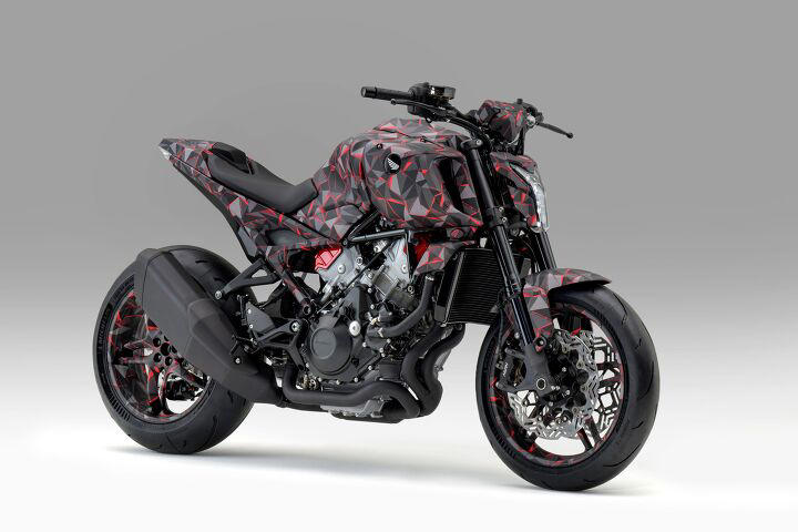 Honda V3R 900 E-Compressor Prototype - First Look