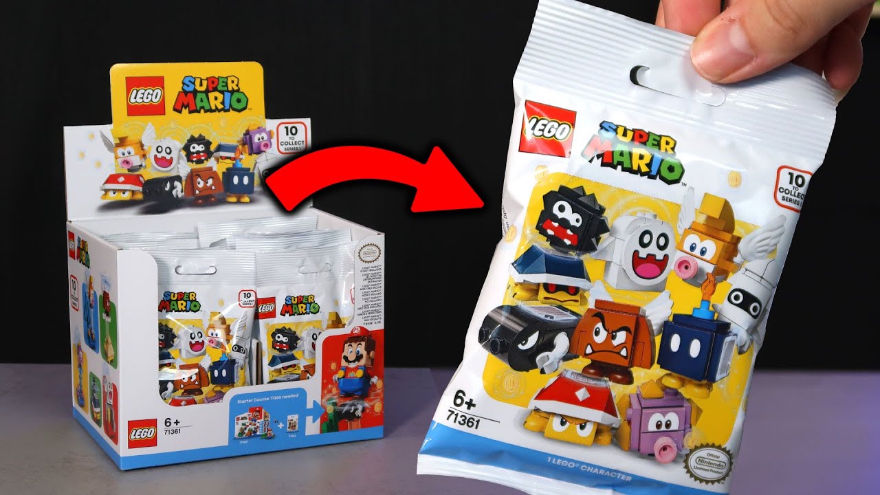 Abriendo 20 packs de ENEMIGOS RANDOM de LEGO SUPER MARIO 😮 unboxing ...