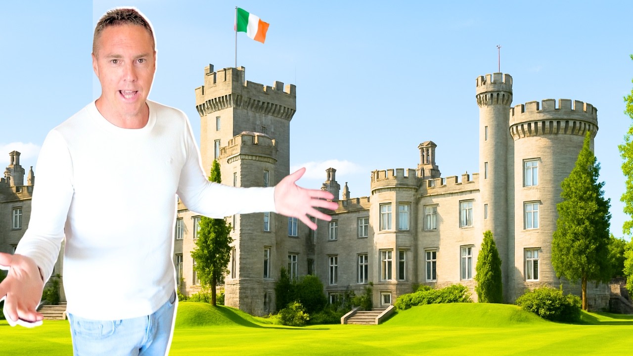 Checking into a luxurious Irish castle 🏰