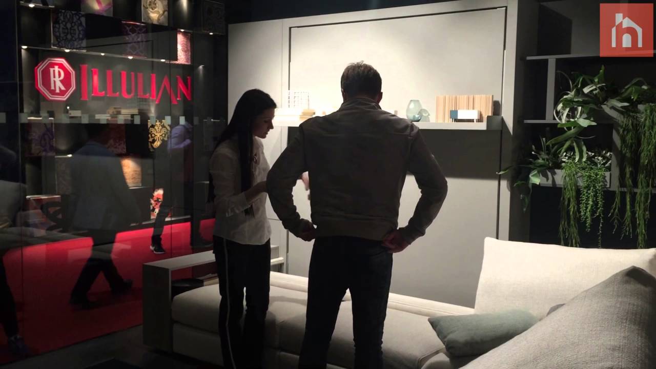 Murphy bed - Living room space saving system