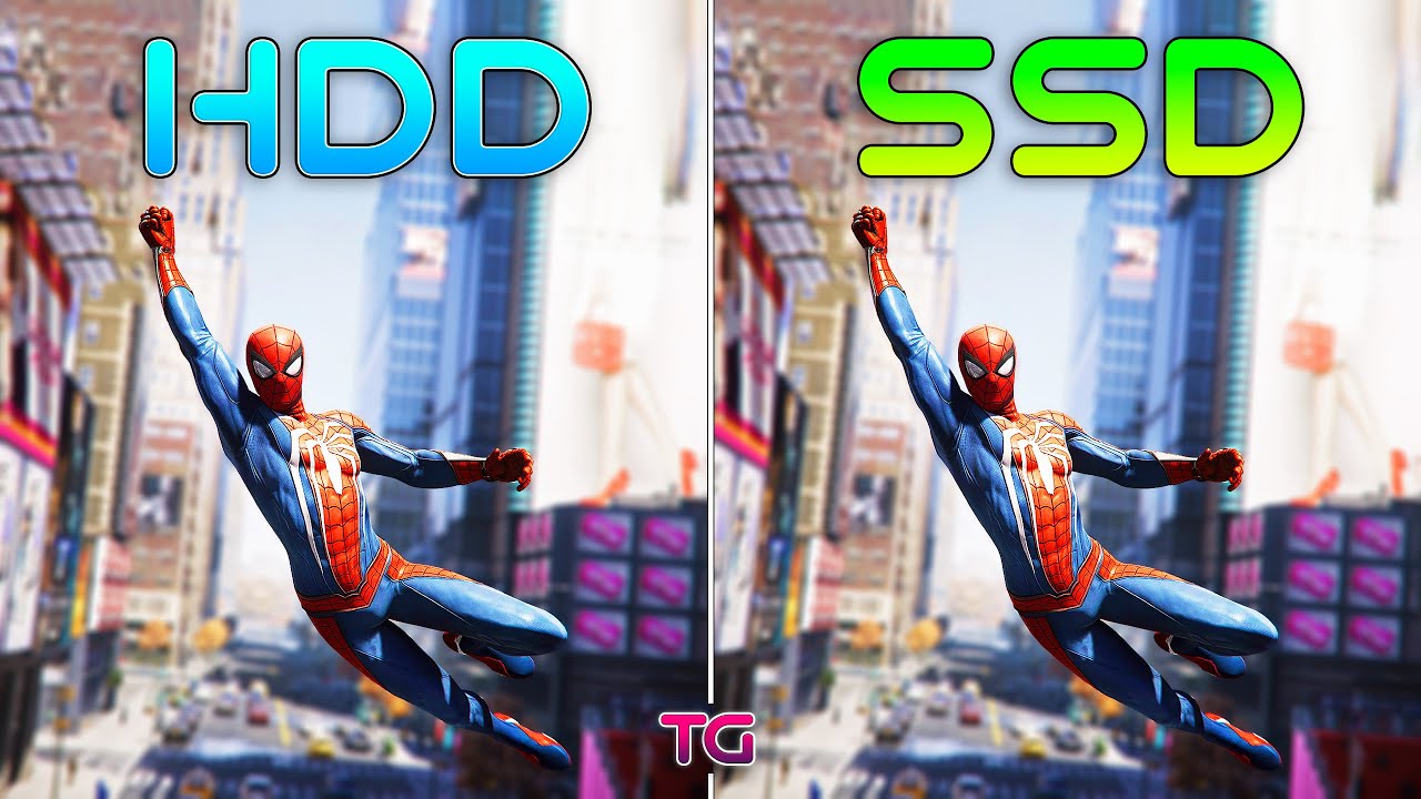 Spider-Man Remastered: HDD vs SSD