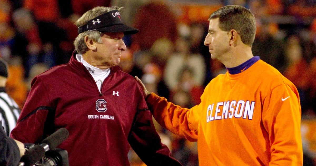Steve Spurrier reacts to Dabo Swinney being fined for criticizing ACC ...