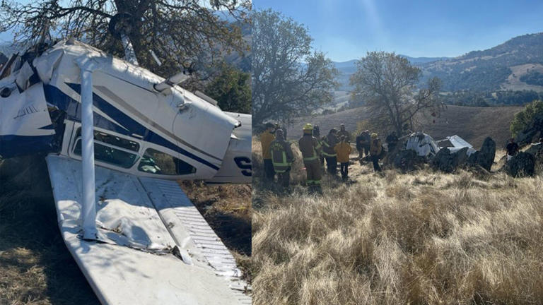 Small plane crashes during attempted takeoff from Calaveras Airport