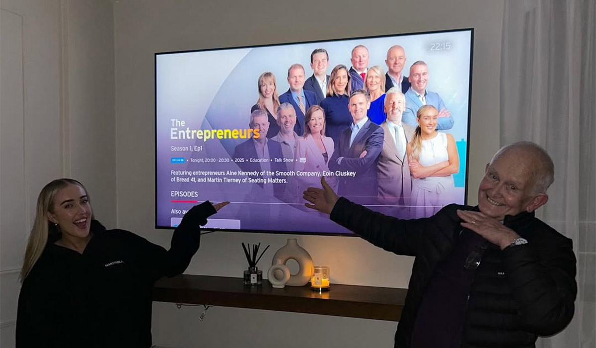 Irish entrepreneur grateful for 'amazing opportunity' on RTÉ show