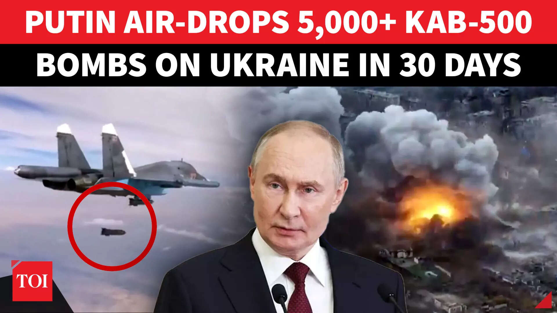 Putin's KAB-500 'Monsters' Outfox Kyiv's Air Defences; Russia Drops ...