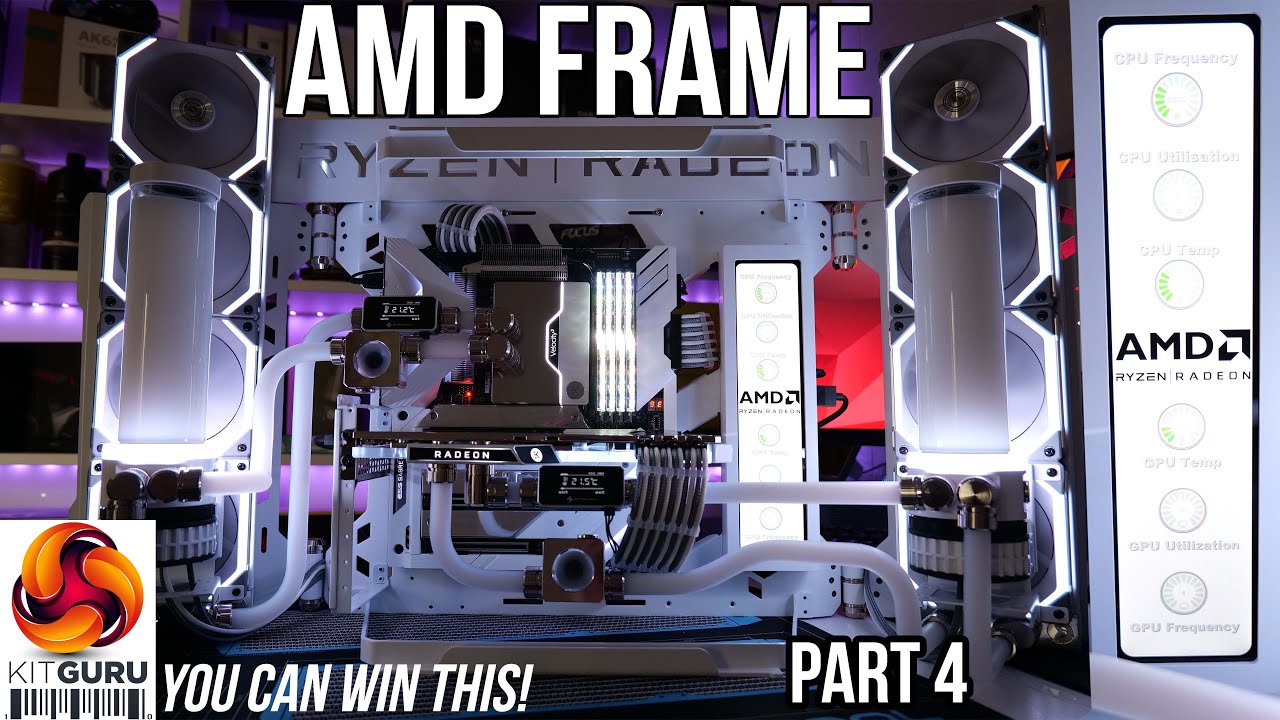 AMD frame build (pt. 4 - it's finished!)