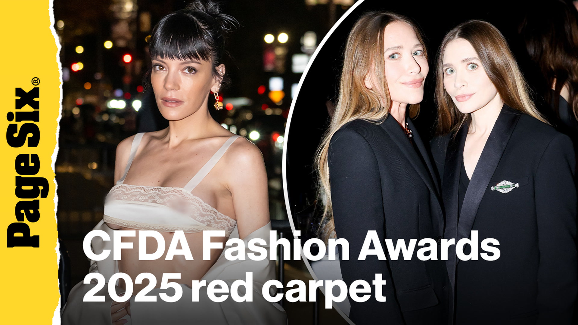 CFDA Fashion Awards 2025 red carpet: Lily Allen, Mandy Moore, Mary-Kate ...