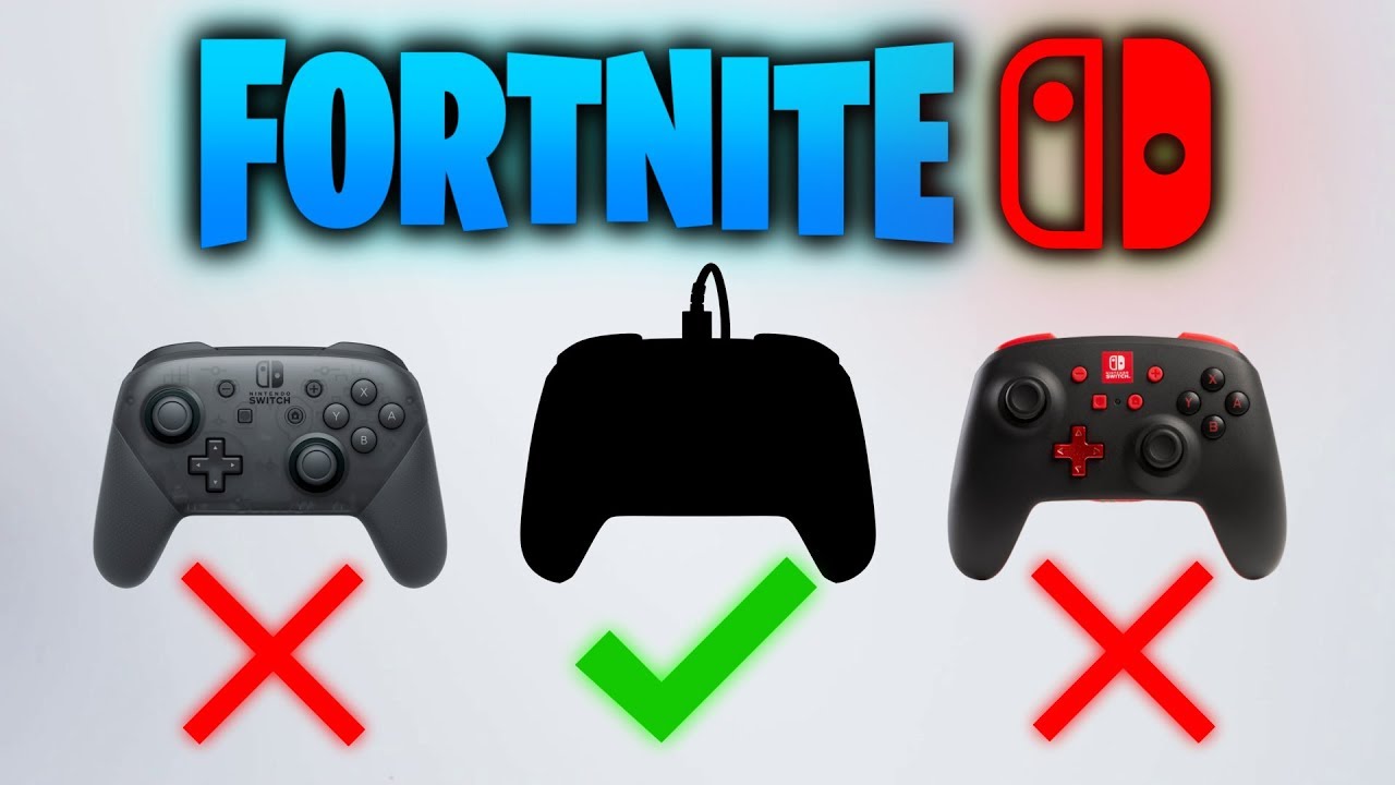 El mejor mando para jugar a Fortnite en Nintendo Switch ️