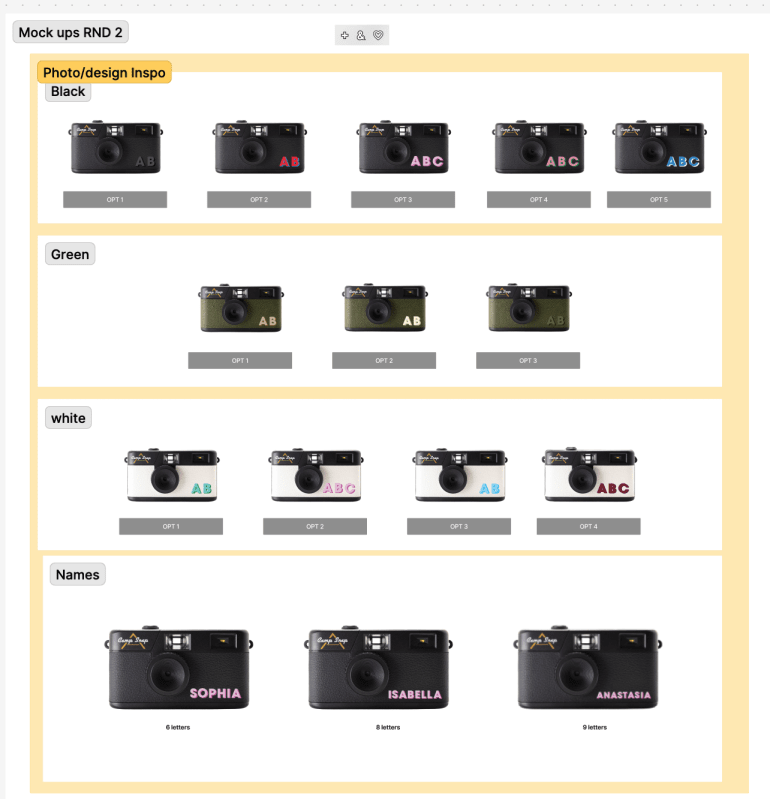 Camp Snap Lets You Put Your Initials on the No-Screen Camera