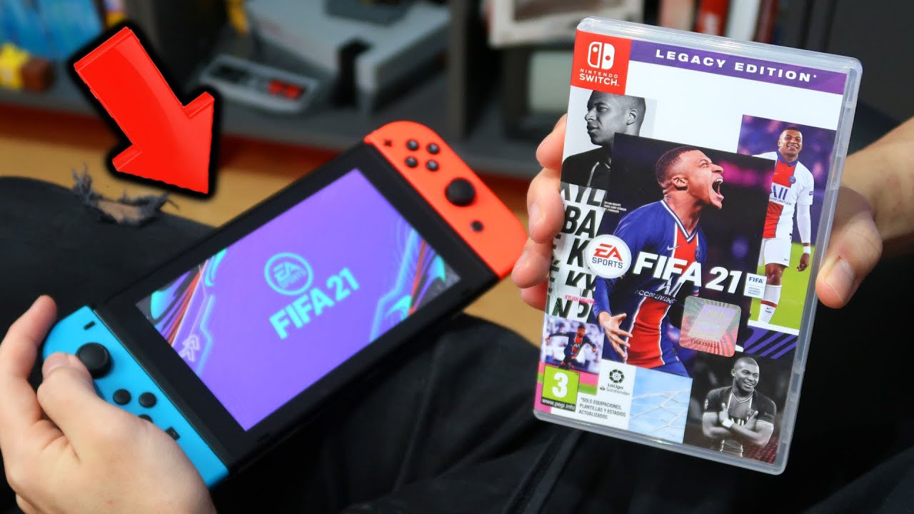 Compré FIFA 21 para Nintendo Switch ⚽️ gameplay español, unboxing y ...