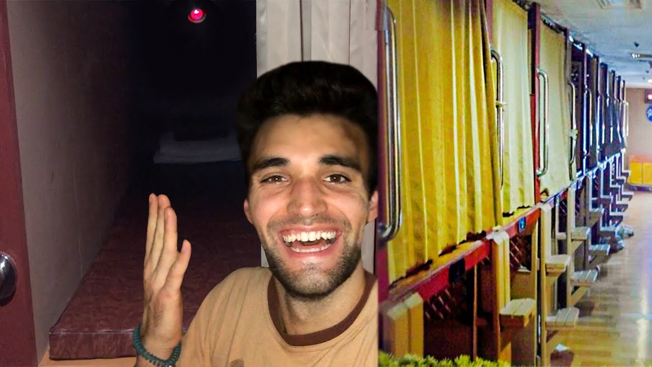 $14 Korea capsule hotel experience