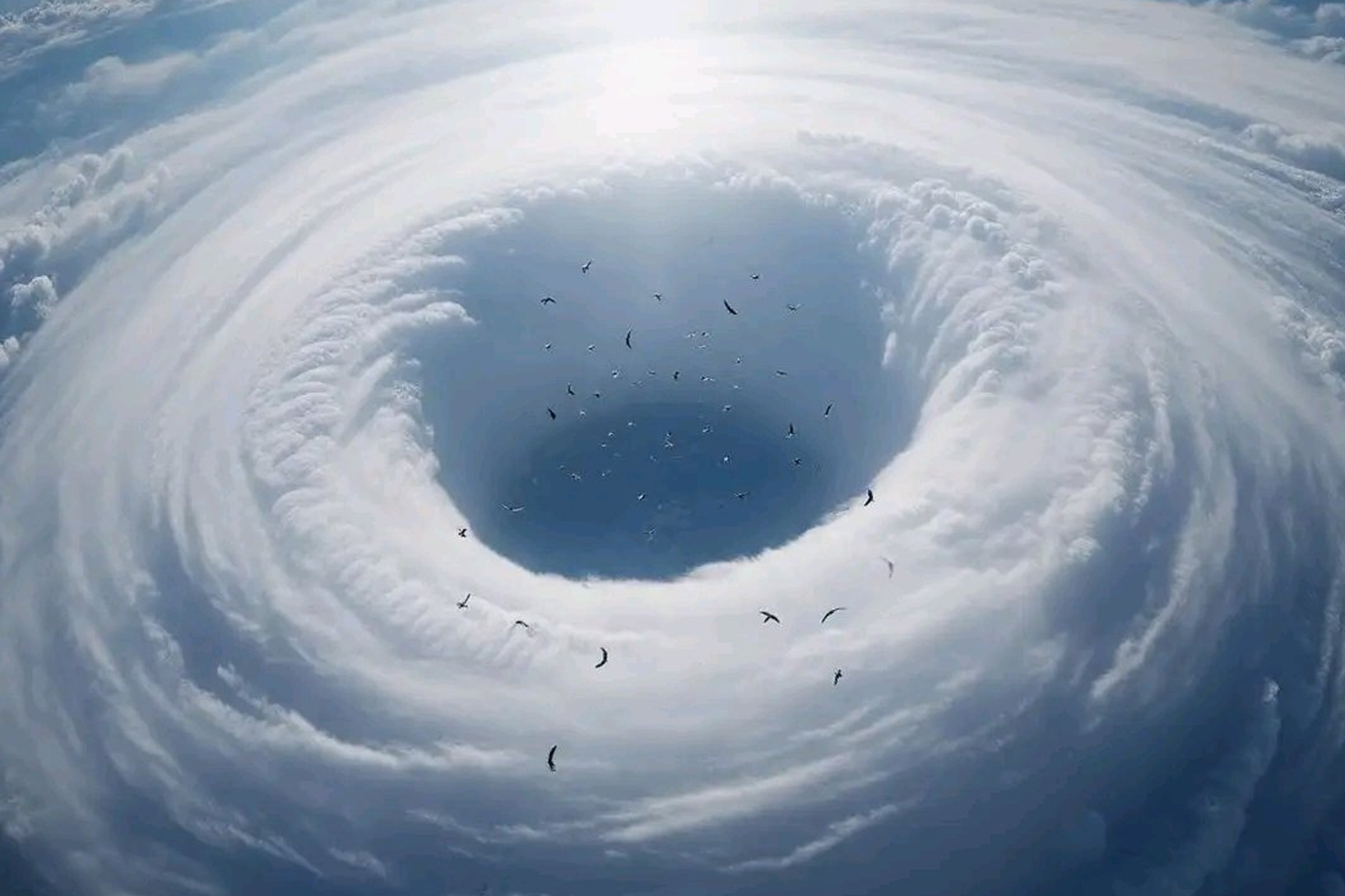 Experts Alarmed as AI Image of Hurricane Melissa Featuring Birds ...